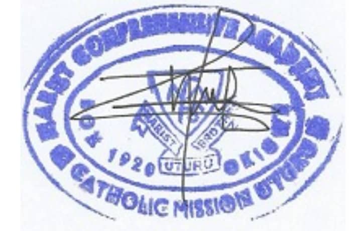 Principal’s message – Marist Comprehensive Academy Uturu
