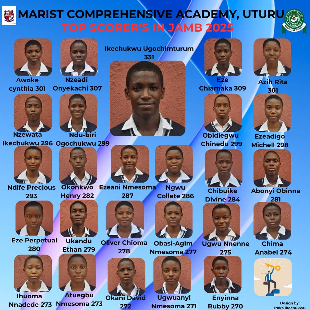Marist Comprehensive Academy Shines in 2025 UTME — Top Scores Reflect ...